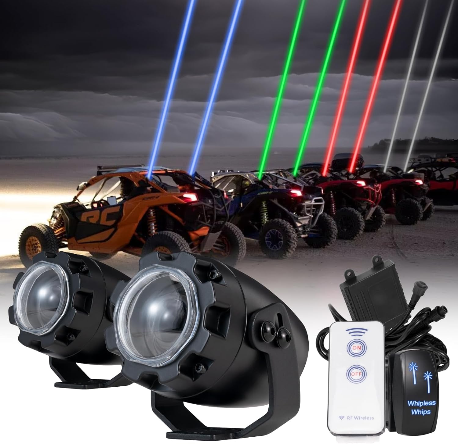 Laser LED Whip Lights – YCHOW-TECH
