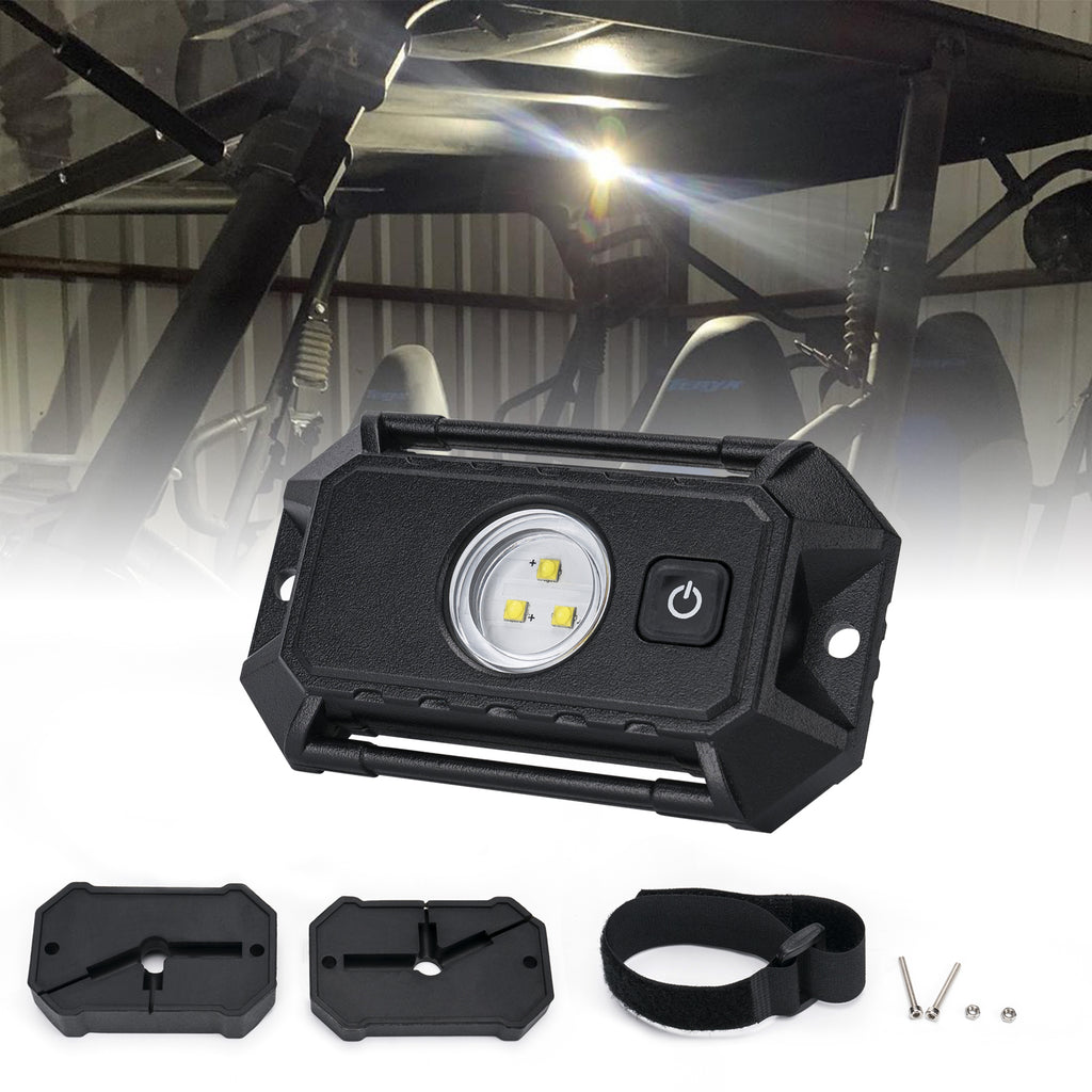 UTV LED Dome Light for UTV RZR Can-Am Polaris Ranger 4x4 Truck SUV-WHI ...