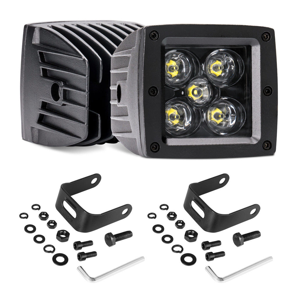 3 Inch 100w Led Pods Off Road Square Driving Light for Trucks ATV UTV ...